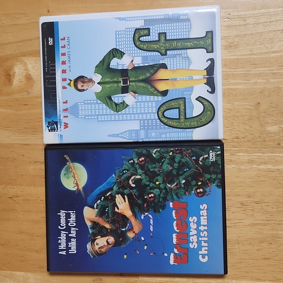 Other | Ernest Saves Christmas And Elf Dvds | Poshmark